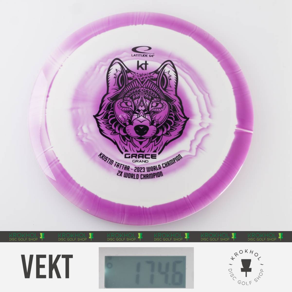 Grand Orbit Grace - Kristin Tattar 2023 World Champion - Krokhol Disc ...